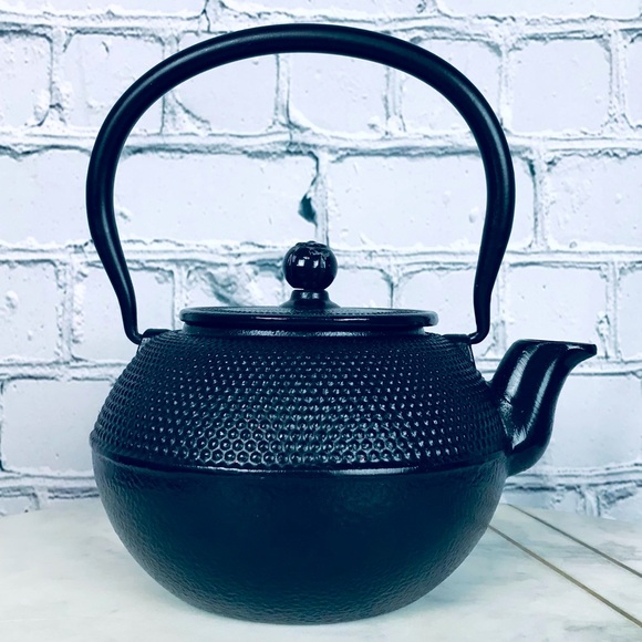 TeaPot | Dining | Teapot Japanese Tetsubin Black Cast Iron Pot | Poshmark